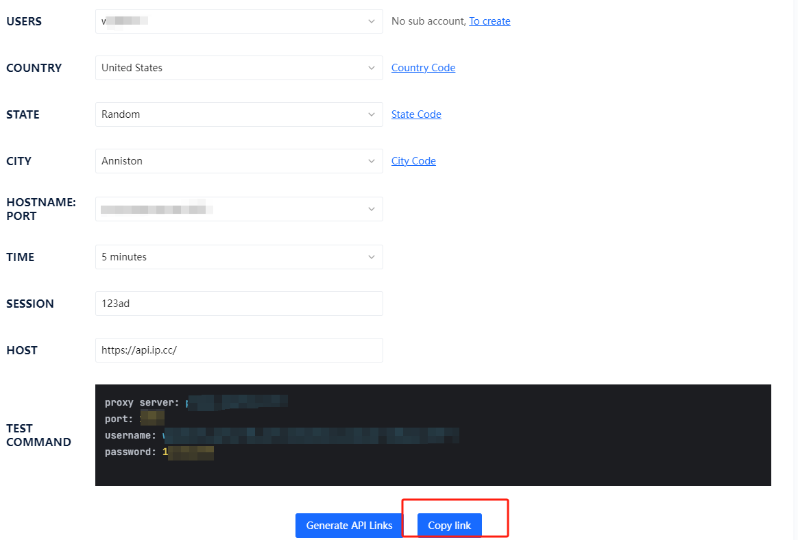 Residential proxy plan - NaProxy